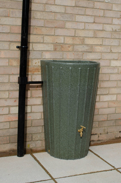 Mini Cosmo Water Butt Planter in Green Marble – Ecosure