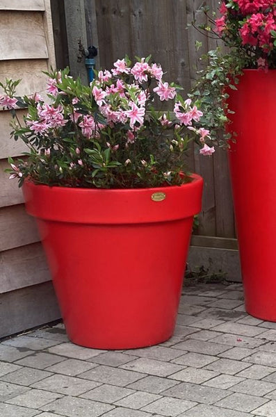 Red Ecosure Classic Extra Large Tree Planter - Enhance Your Outdoor Space